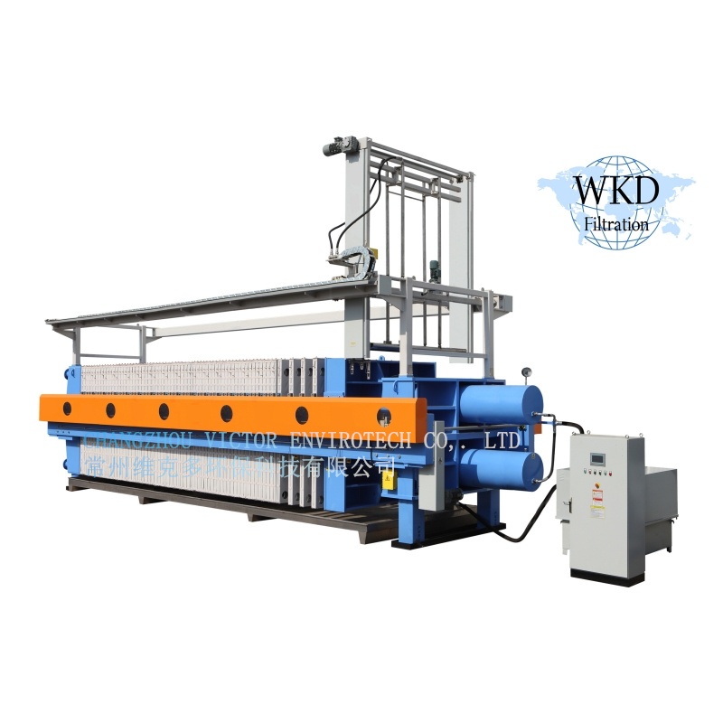Membrane Filter Press from Victor Envirotech for sludge dewatering ...